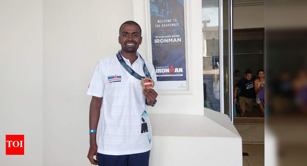 Raghul Sankaranarayanan: Triathlon: Ironman Raghul clocks his personal ...