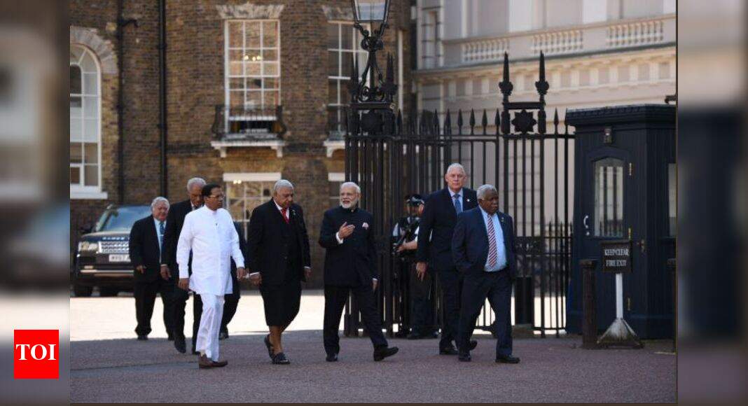 Modi in London Live: PM attends Commonwealth meeting in London