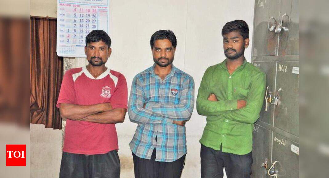 Three nabbed for stealing PGVCL transformers | Rajkot News - Times of India