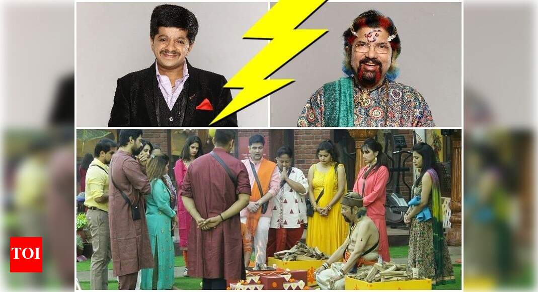 Bigg Boss Marathi: Anil Thatte gets angry at Vinit Bonde - Times of India