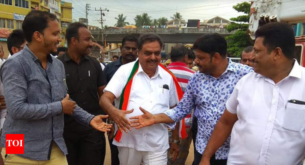 Ramanath Rai: Karnataka polls: Ramanath Rai files nomination papers on ...