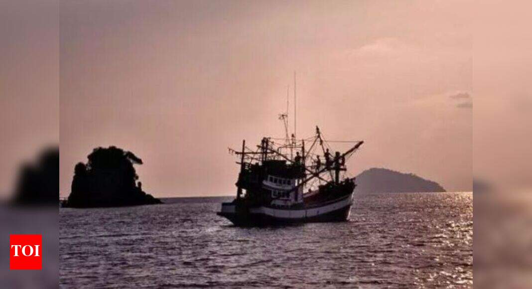 5 Pak fishing boats seized in last 3 days by BSF | India News - Times ...