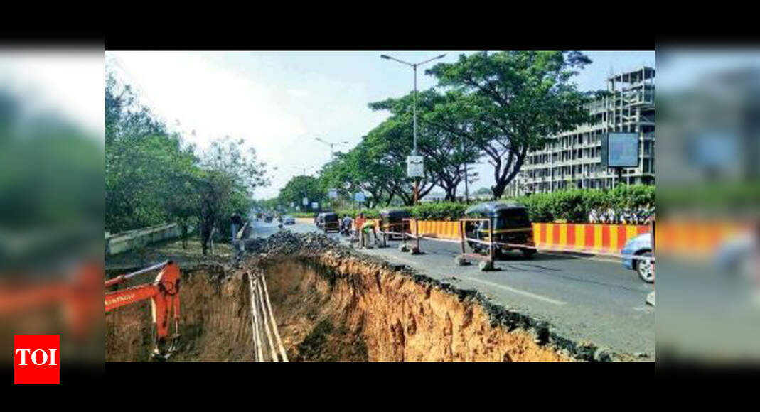 PMC: Underpass work on Kondhwa Road by PMC throws up safety hazards ...
