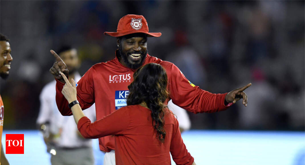 Chris Gayle: Chris Gayle dedicates century to daughter, posts video on ...