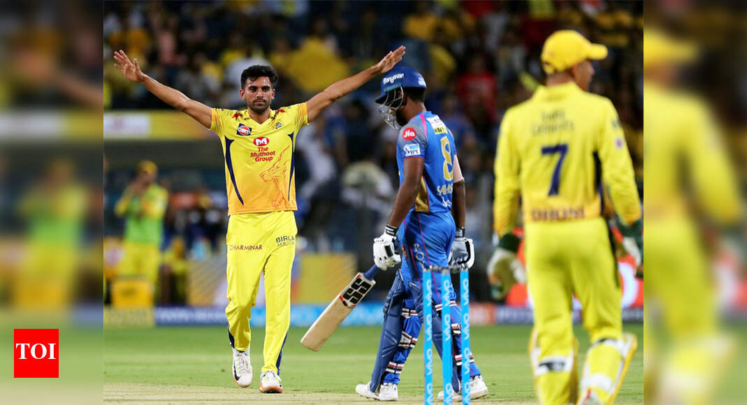 Csk Vs Rr Chennai Super Kings Crush Rajasthan Royals To Go Top In Ipl