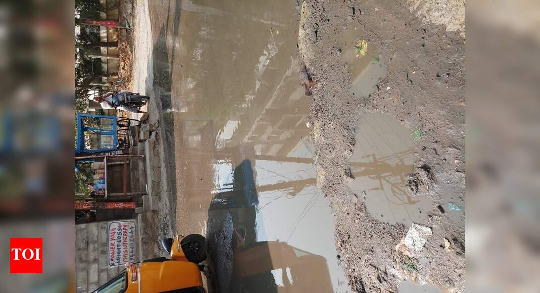Stagnated DRAINAGE water - Times of India