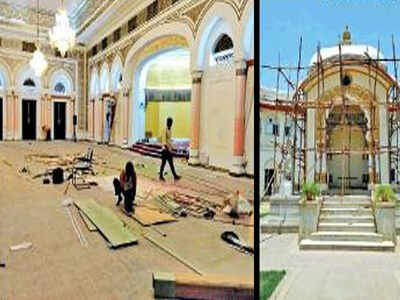 Darbar Hall revamp on last leg, to flaunt new look soon | Hyderabad ...