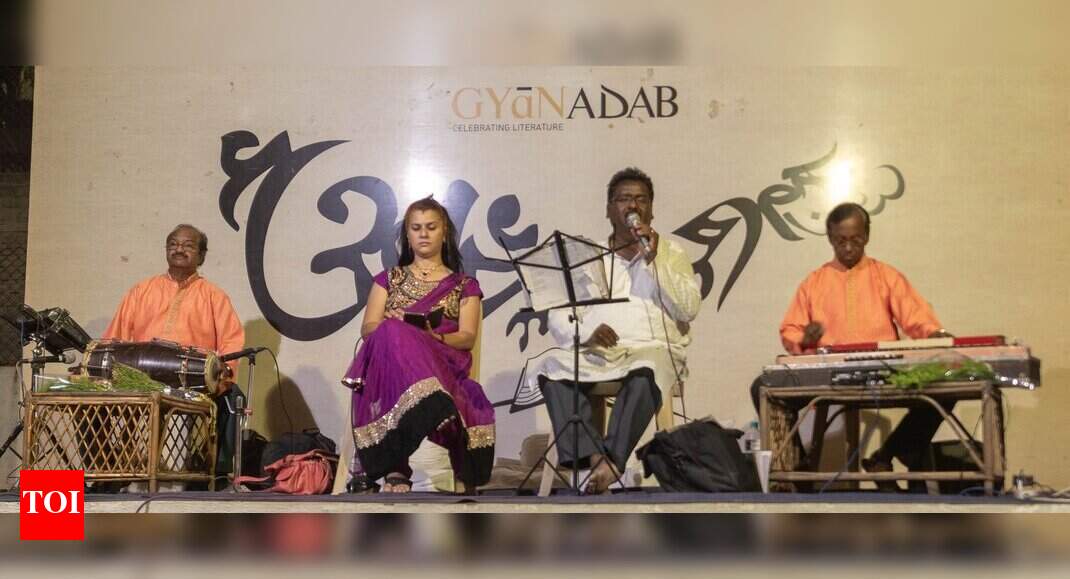 Shaam-e-Ghazal held at Gyaan Adab | Events Movie News - Times of India