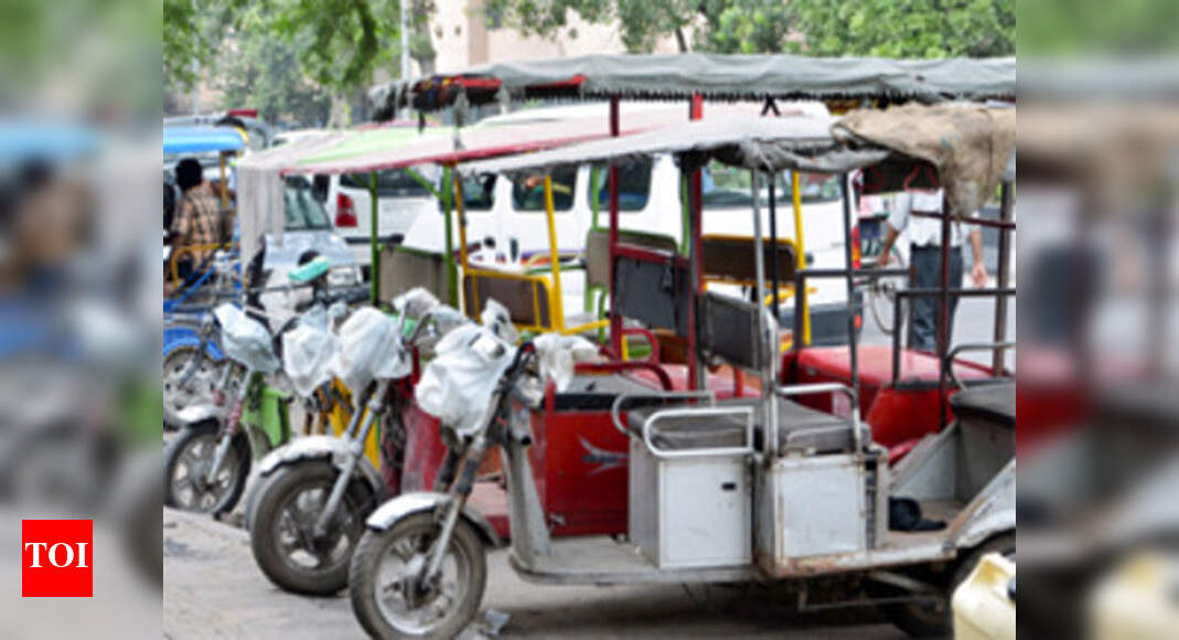 Metro: E-rickshaw will be Metro’s cashless feeder service | Lucknow ...
