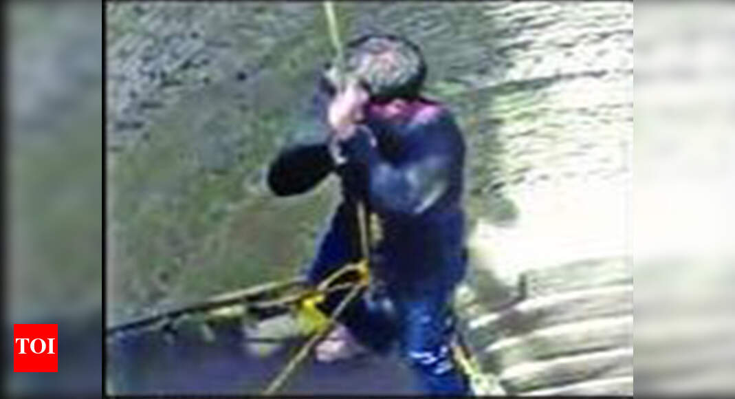 Man falls in well, rescued after two days | Indore News - Times of India