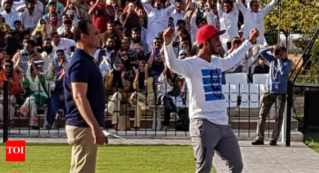 PCB chairman plays down Hasan Ali antics at Attari-Wagah border ...