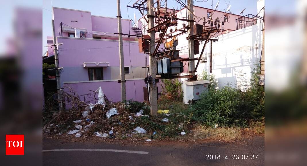 Carbage under EB Transformer - Times of India