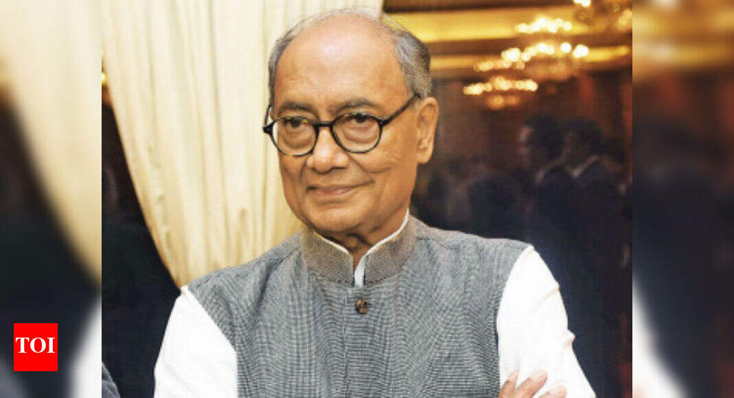 Digvijay: Digvijay says opposition must unite for 2019 polls to defeat ...