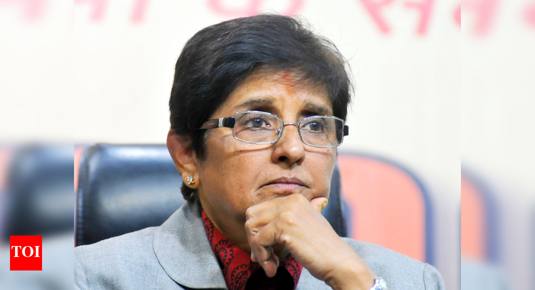 Kiran Bedi: Puducherry LG Kiran Bedi withholds 'no toilets, no free ...