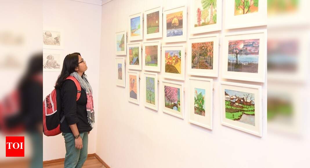 This one of a kind art exhibition featured the artwork made by inmates ...