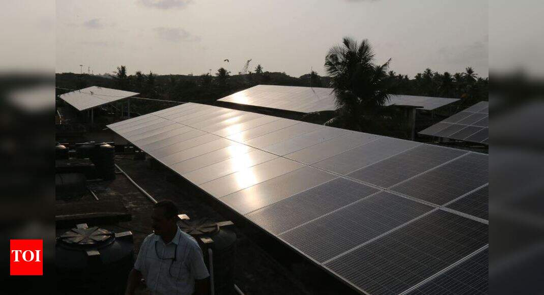 Solar Panel: Government set to seek 20 gigawatt solar bids - Times of India