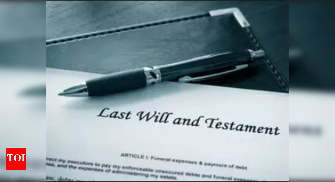Will: Writing a will? Avoid these mistakes - Times of India