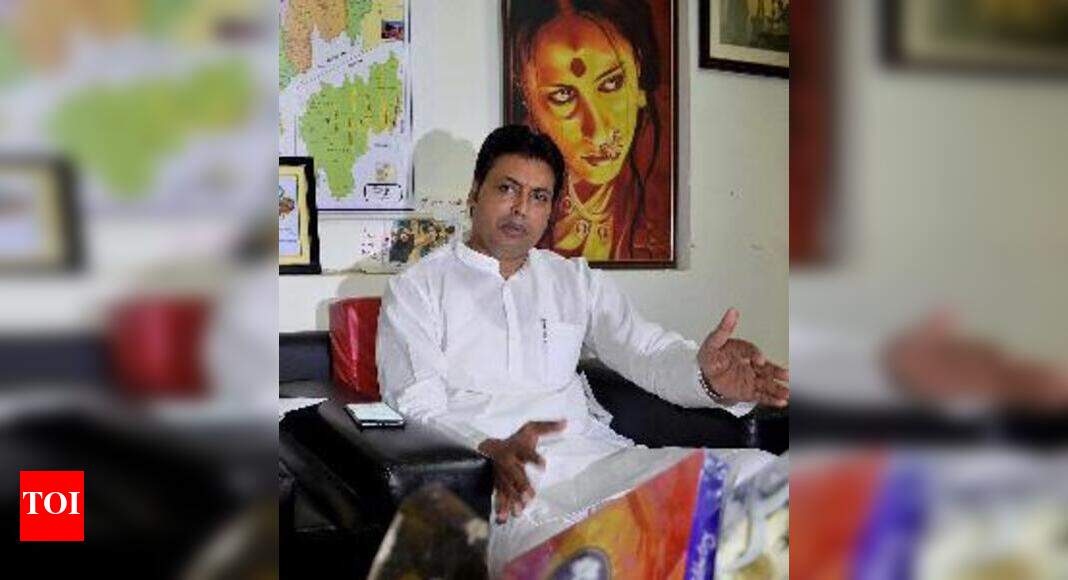 Tripura Cm Biplab Deb: Biplab Deb to attend CMs' meet in Delhi on ...