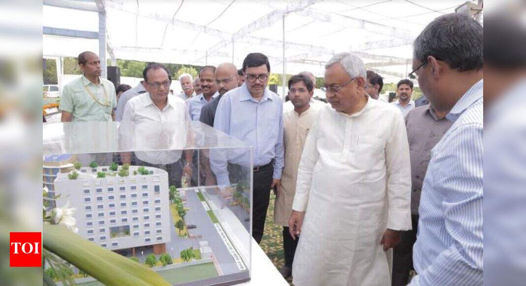 Nitish Kumar lays foundation stone for a 118-room Bihar Sadan in Delhi ...