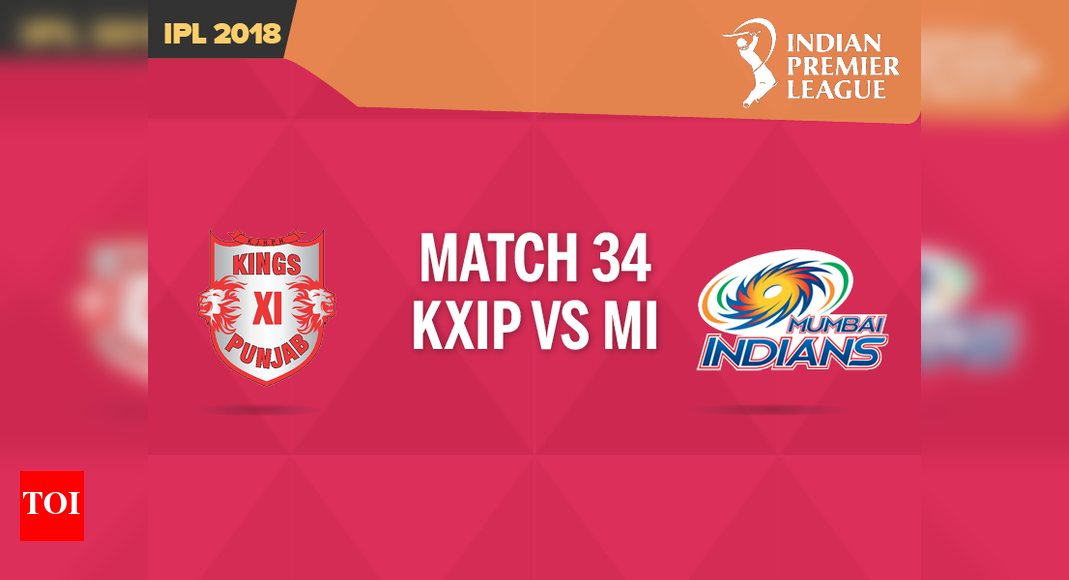 IPL Live Match Score, MI vs KXIP: Mumbai Indians opt to bowl against Kings XI Punjab