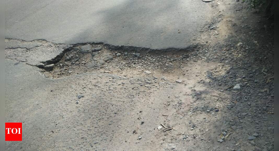Poor condition of Roads - Times of India