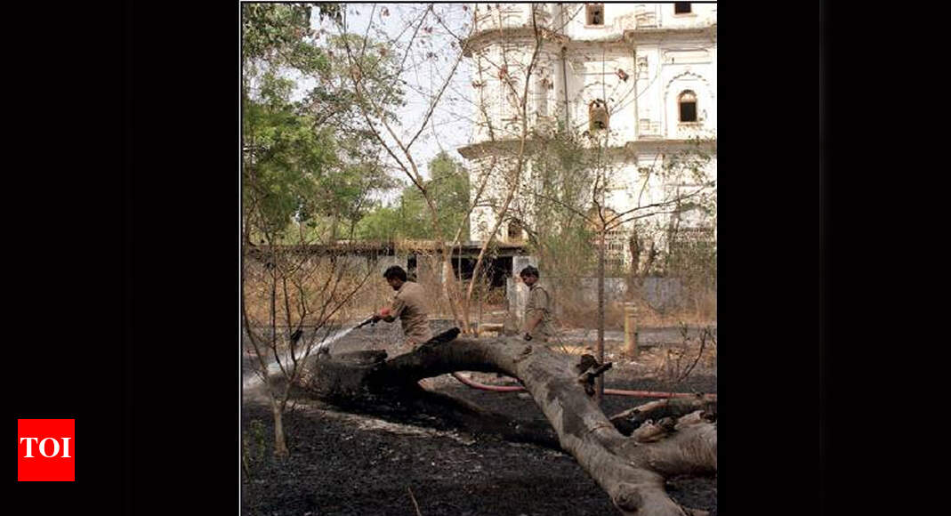 Butler Palace: Fire breaks out in Butler Palace | Lucknow News - Times ...