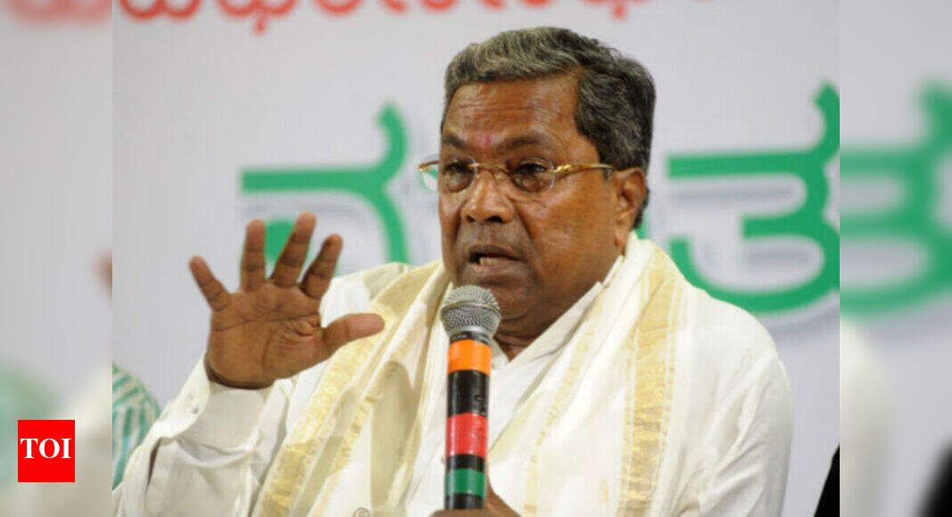 Karnataka: Siddaramaiah seeks votes for ‘Narendra Modi'! | India News ...