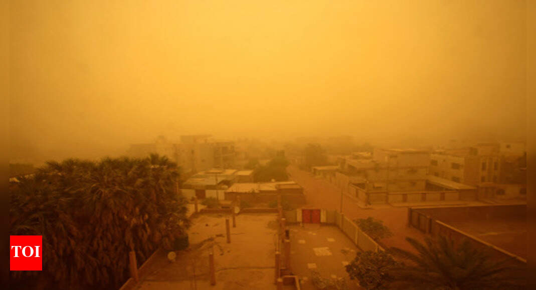 delhi thunderstorm - The Times of India