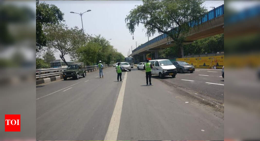 New slip road opened on Dhaula Kuan-IGI road, set to improve traffic ...