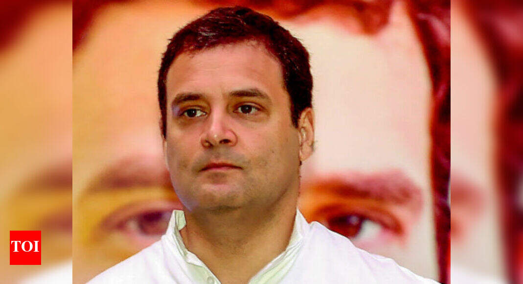 Rahul Modi: Modi sees a 'threat' in me, says Rahul | India News - Times ...