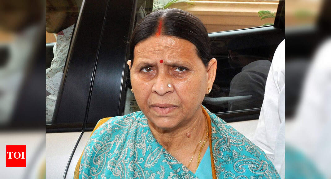 Rabri Devi becomes opposition leader in Bihar legislative council ...