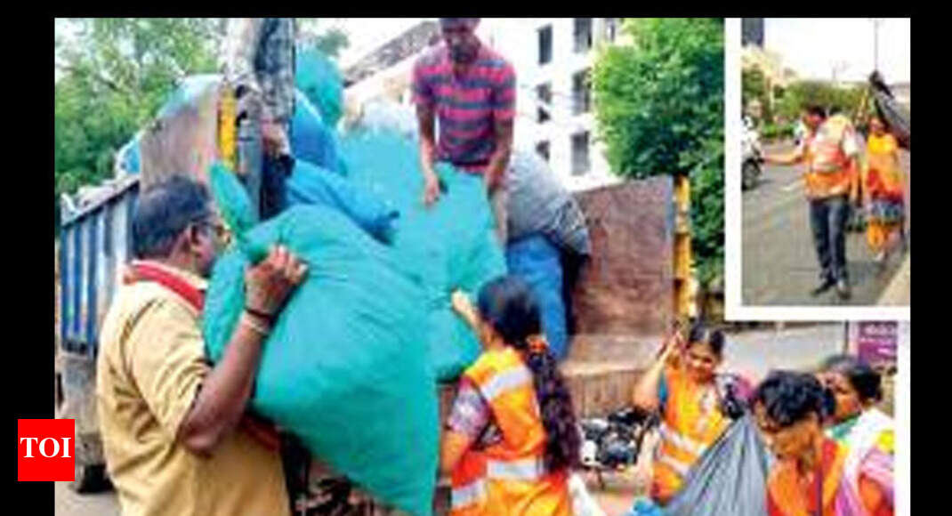 660 kilos of plastic bagged within 6 days of campaign | Hyderabad News ...