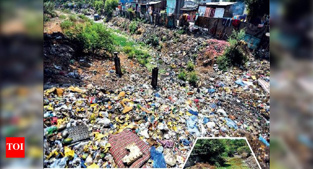 Water canals passing through Pune are garbage dumping sites now | Pune ...