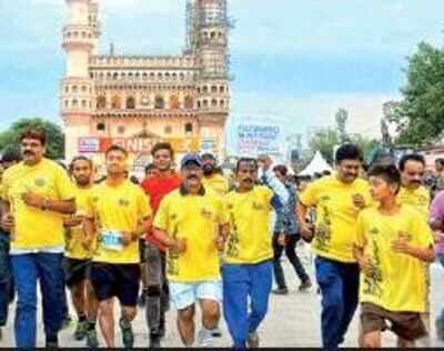 Hundreds put heart and sole in run to promote Hyderabad’s heritage ...