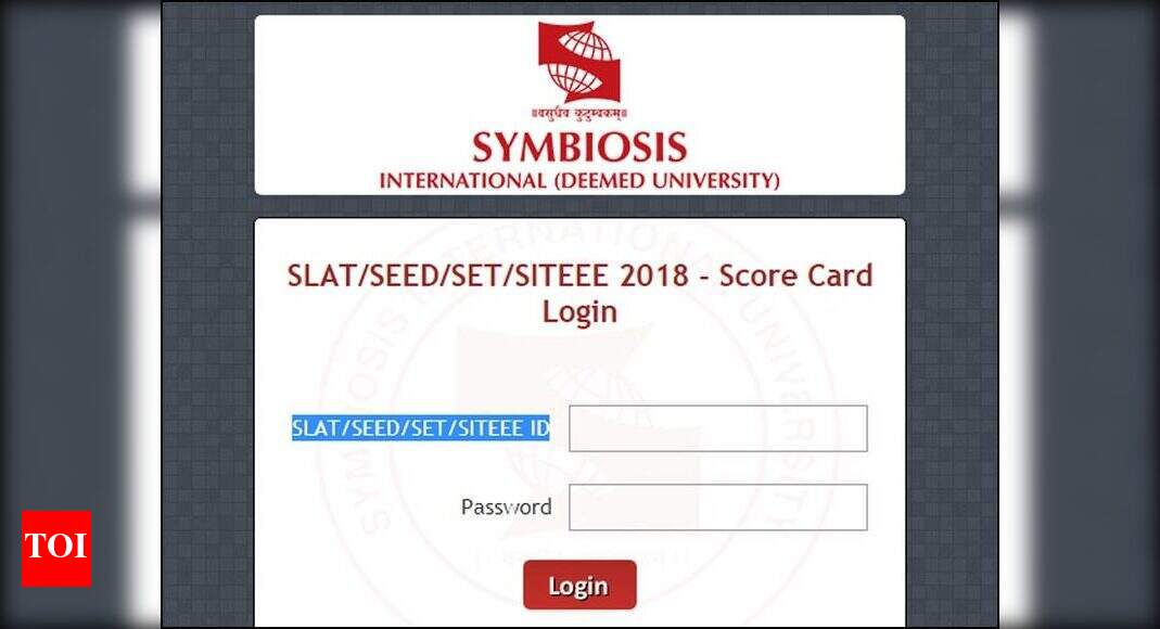 SET 2018 result, score card released @ set-test.org; download here ...