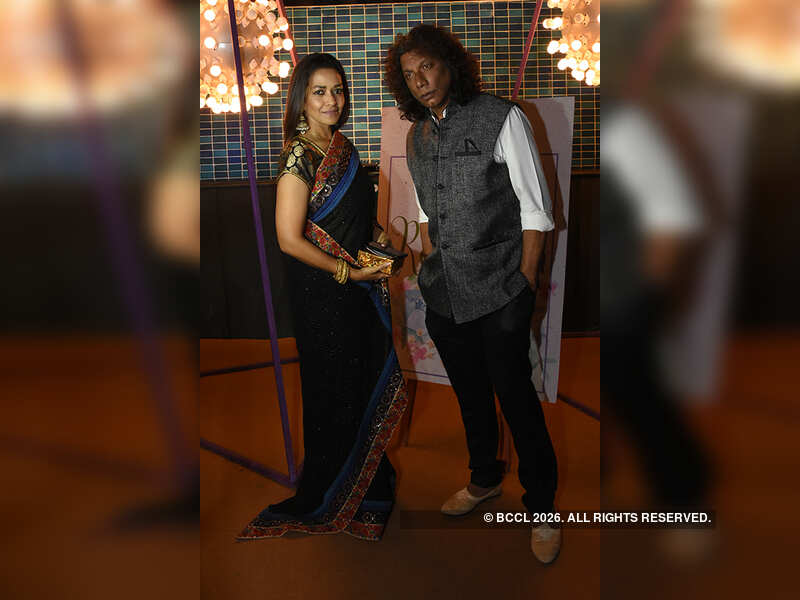 Esha and Arijit Dutta during Raj Chakrabarty and Subhashree Ganguly’s ...