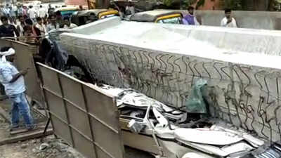 At least 19 killed as under-construction flyover collapses in Varanasi ...