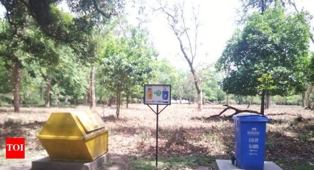 Garbage disposal: IIP campus shows the way | Dehradun News - Times of India