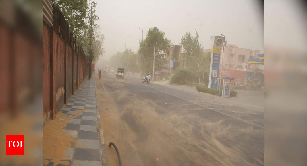 Jaipur Met: Dust storms, showers to prevail in Rajasthan for next 24 ...
