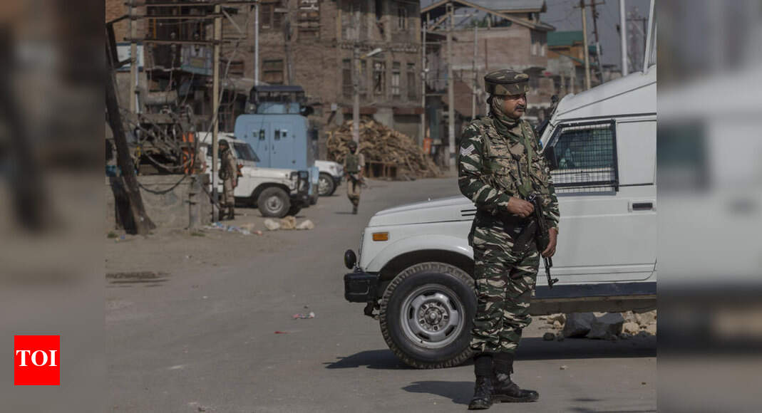 Encounter breaks out between security forces, militants in Shopian | India News - Times of India