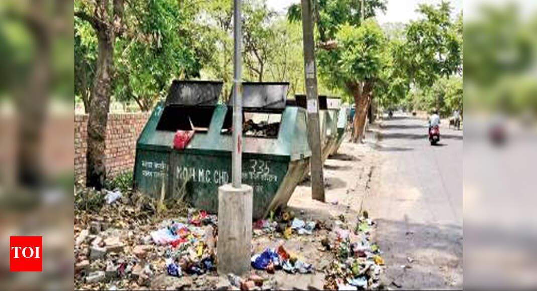 Overflowing Dumpsters Pollute Sector 20: Overflowing dumpsters pollute ...