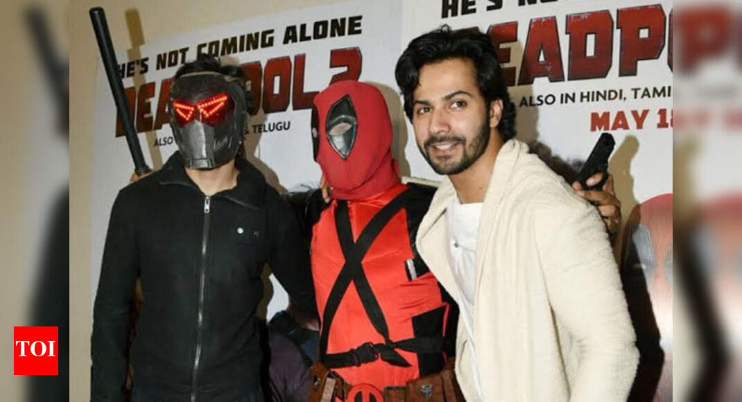 'Deadpool 2' screening: When Varun Dhawan met 'Bhavesh Joshi Superhero ...
