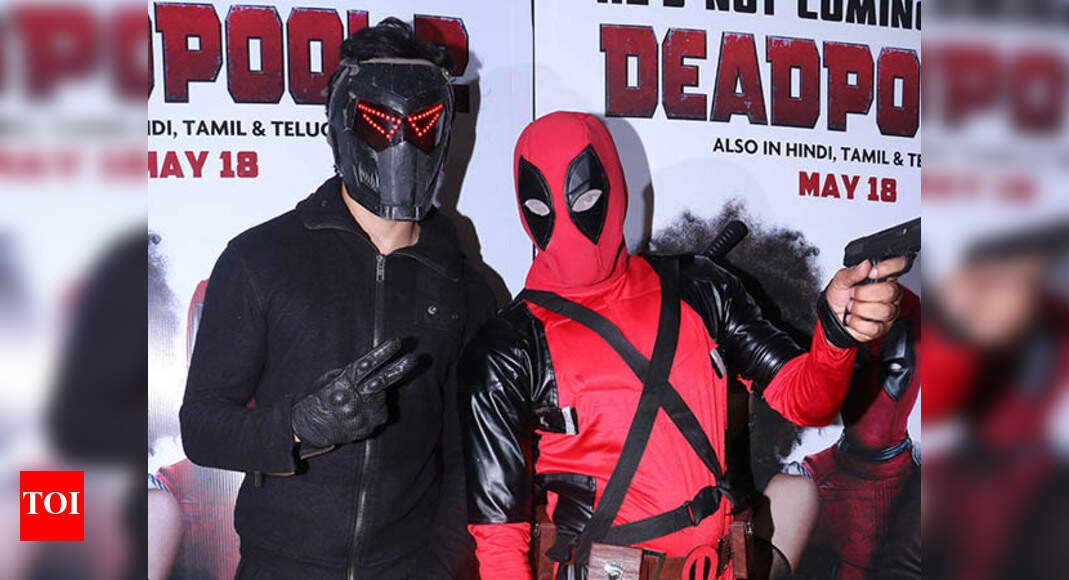 Desi superhero Bhavesh Joshi hangs out with Deadpool | Hindi Movie News ...