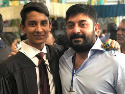 Arvind Swami is proud of his son | Tamil Movie News - Times of India