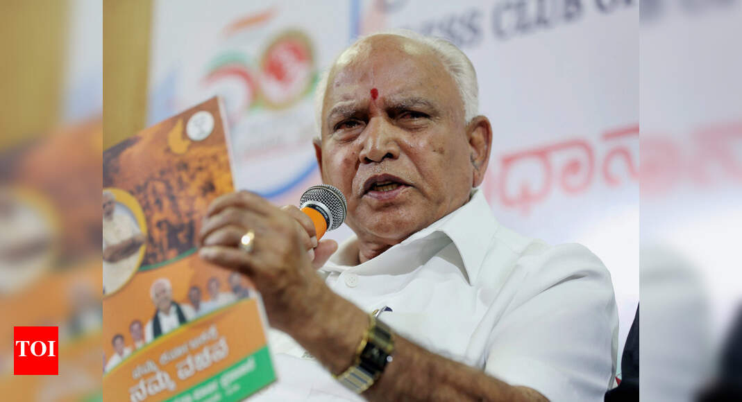 BS Yeddyurappa back in action, to go into huddle with losing candidates ...