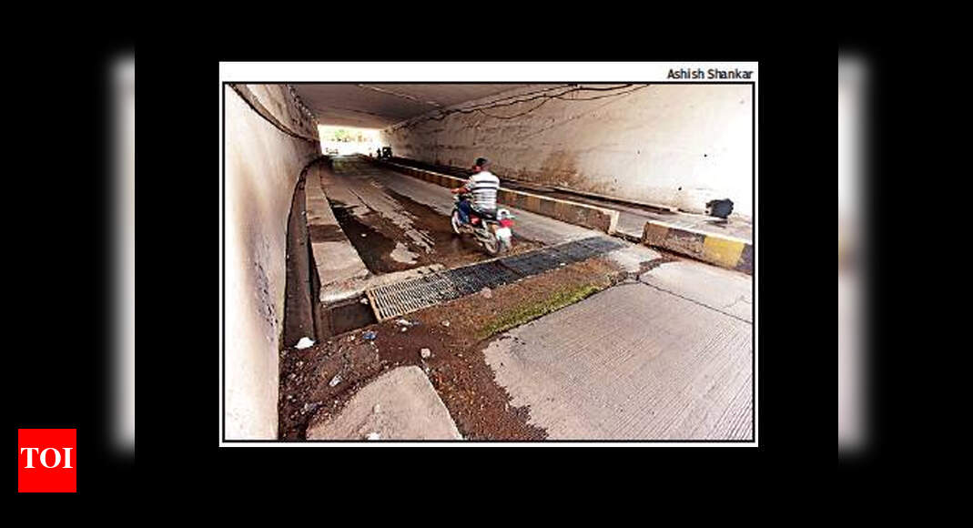Underpass water channel covers replaced, but problems resurface | Pune ...