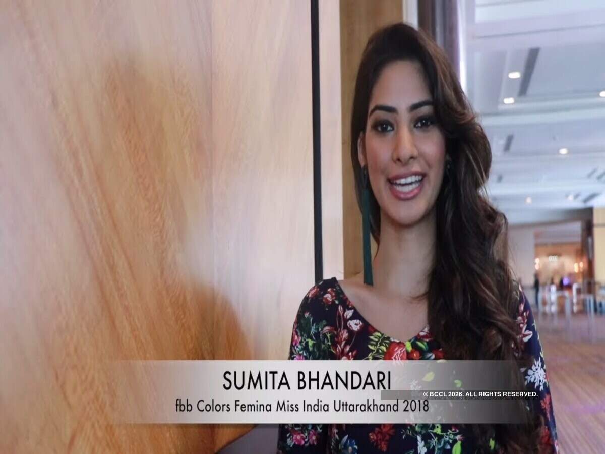 Introducing fbb Colors Femina Miss India Uttarakhand 2018 Sumita Bhandari