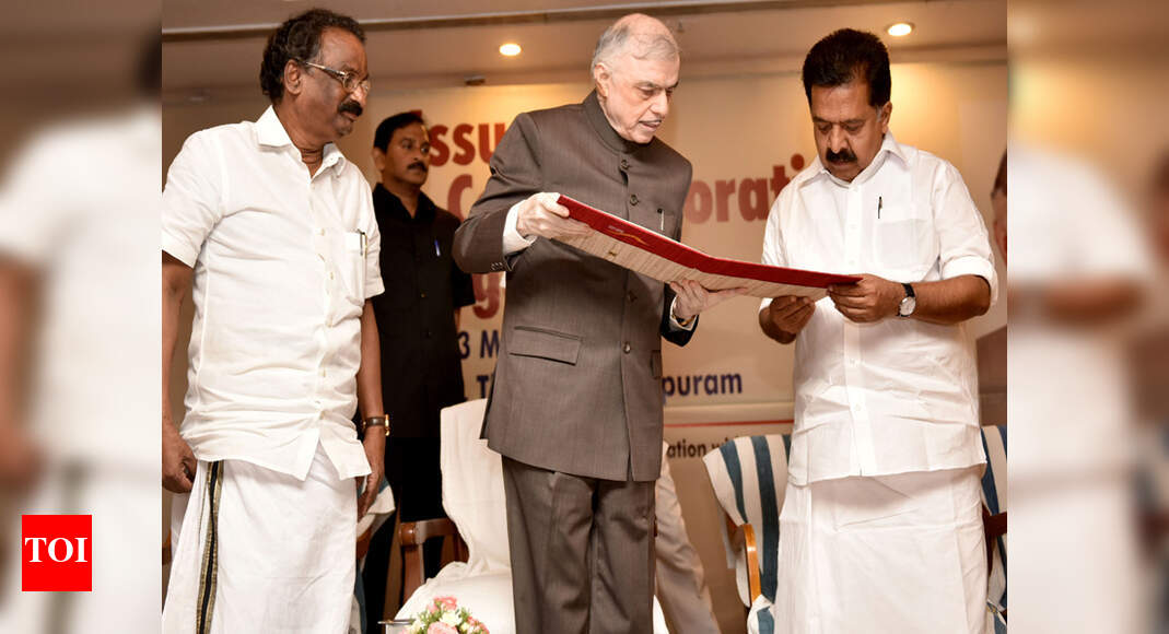 C Kesavan commemorative postage stamp released | Thiruvananthapuram ...