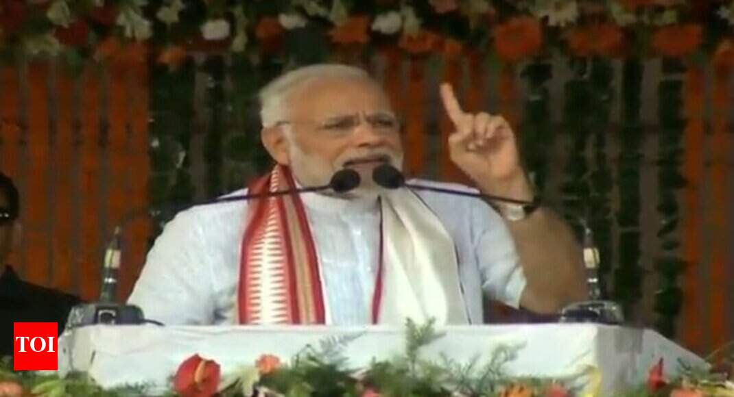 PM Modi on 4 years of BJP government: Top quotes | India News - Times ...