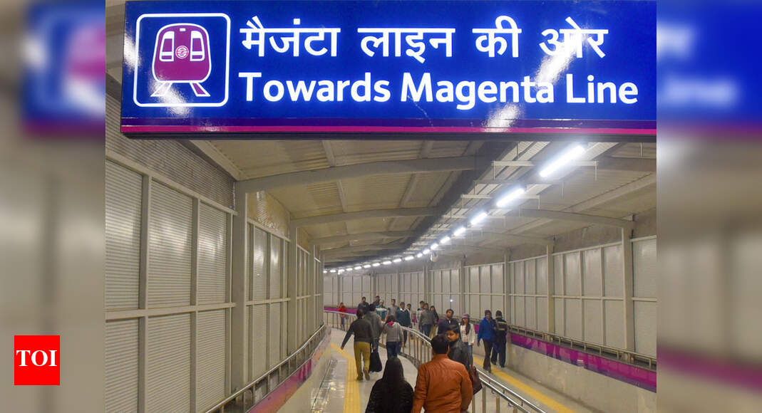 Delhi Metro Magenta Line to be inaugurated on Monday, reduce Gurugram ...